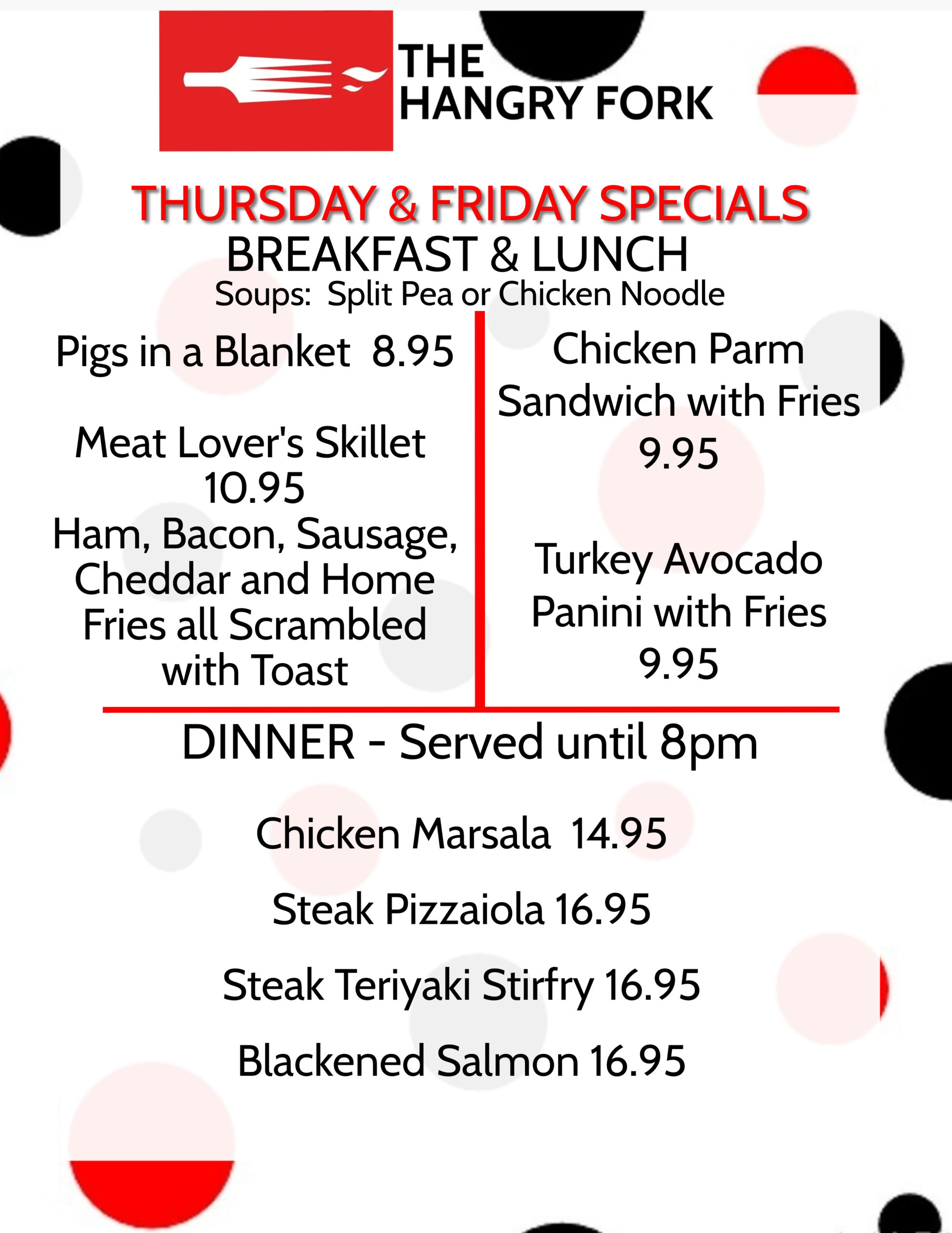SPECIALS | The Hangry Fork