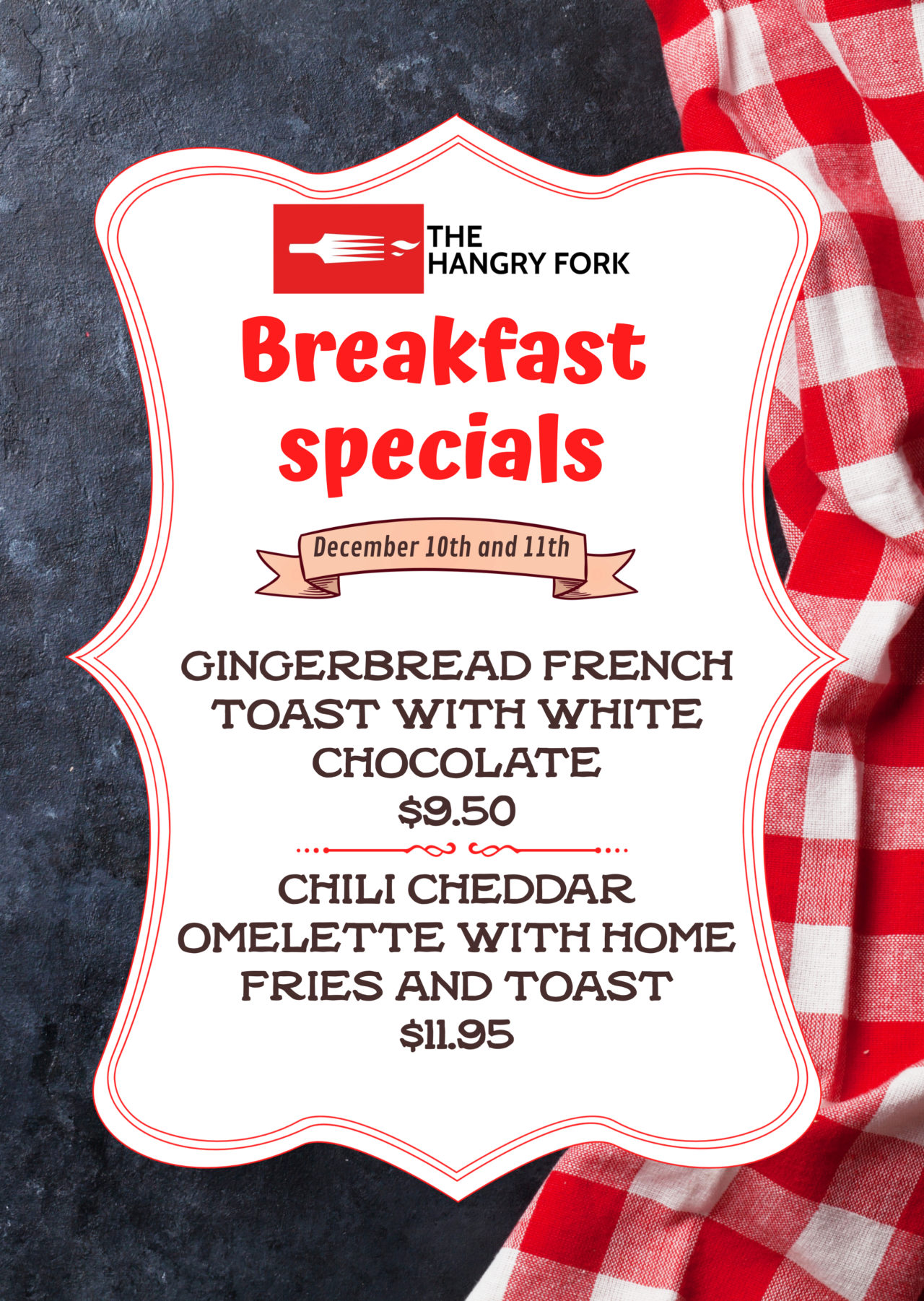 SPECIALS | The Hangry Fork